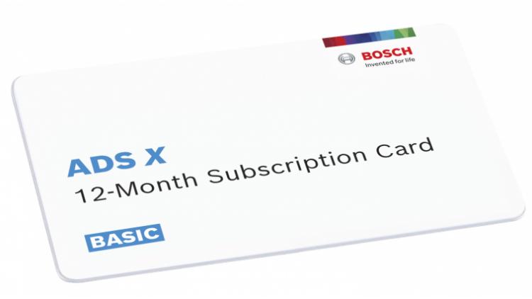 ADS X 12 Month Subscription - Basic Plan | Bosch Diagnostics