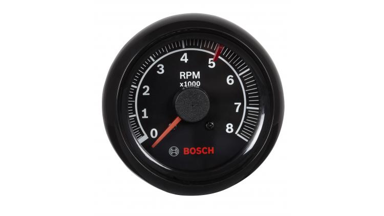 Sport II 2-5/8" Tachometer (Black Face) - FST 7906 | Bosch Diagnostics