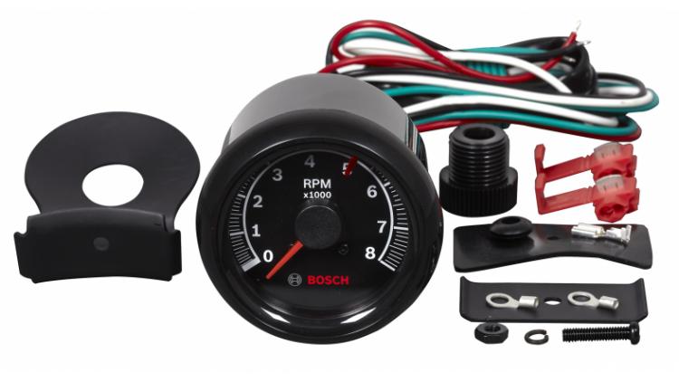 Sport II 2-5/8" Tachometer (Black Face) - FST 7906 | Bosch Diagnostics