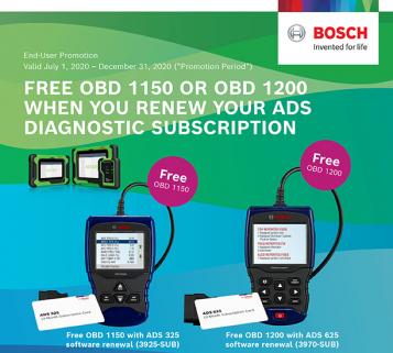 Promotions | Bosch Diagnostics